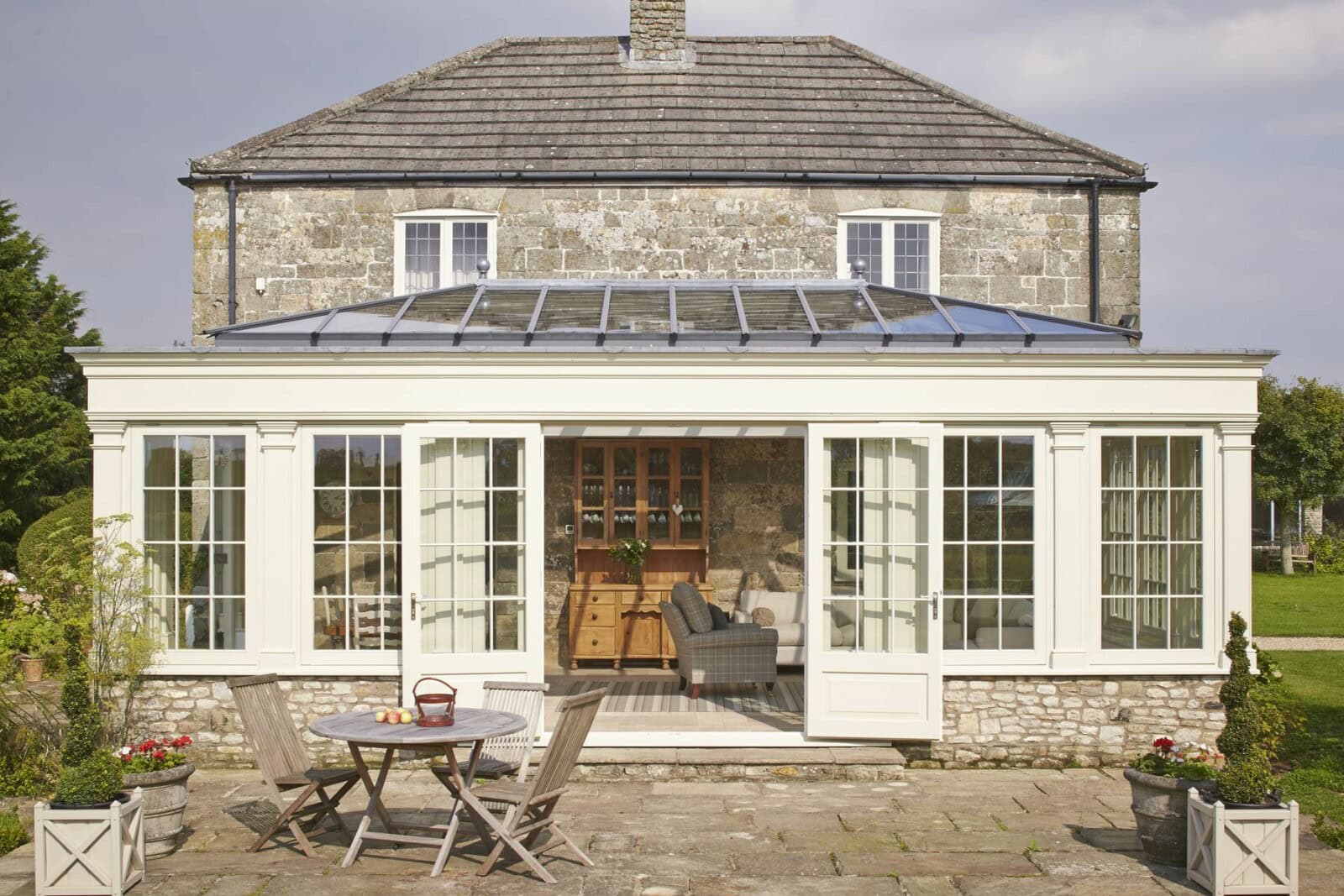 Wooden Orangery Extension in Wiltshire - David Salisbury