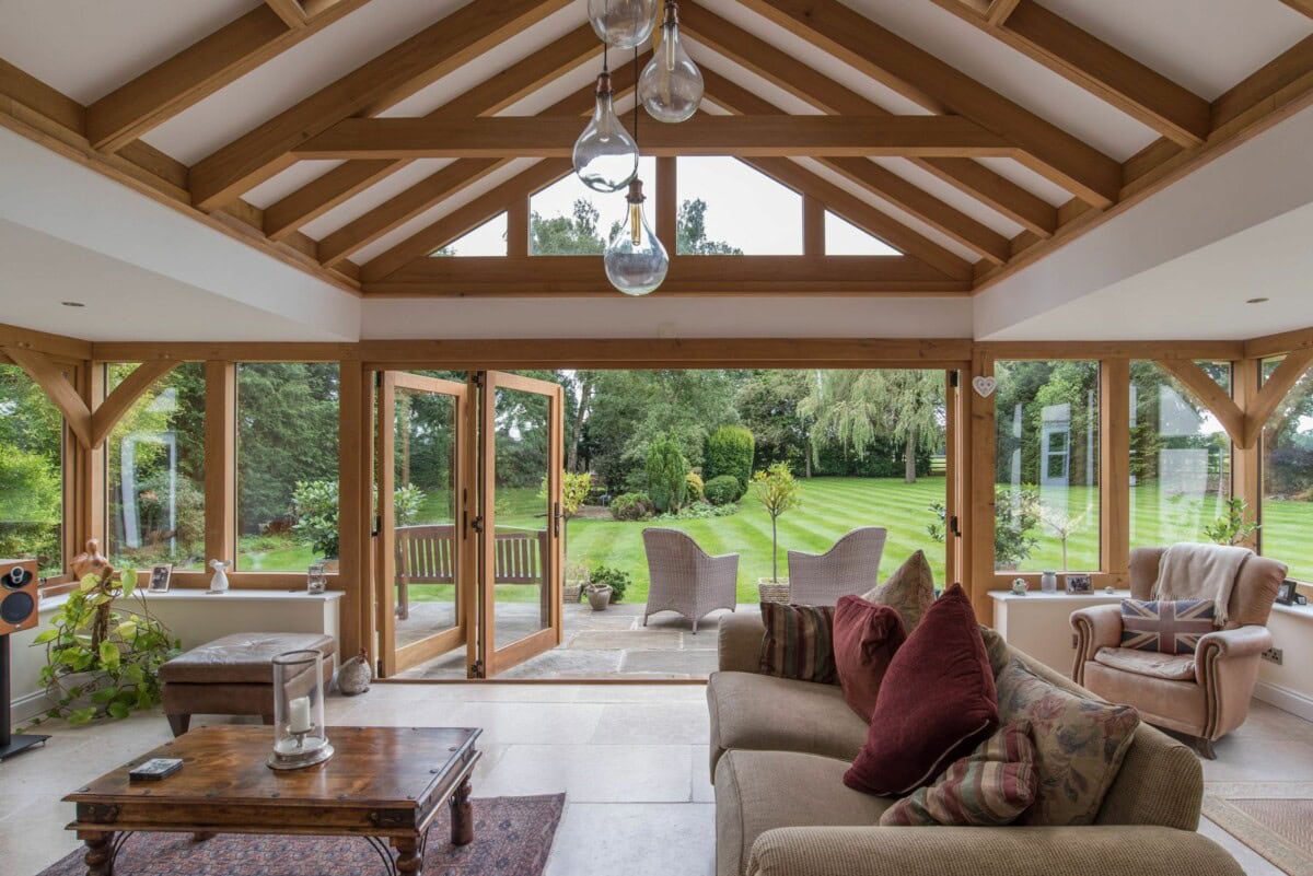 Oak Garden Room for Listed Property in Warwickshire - David Salisbury