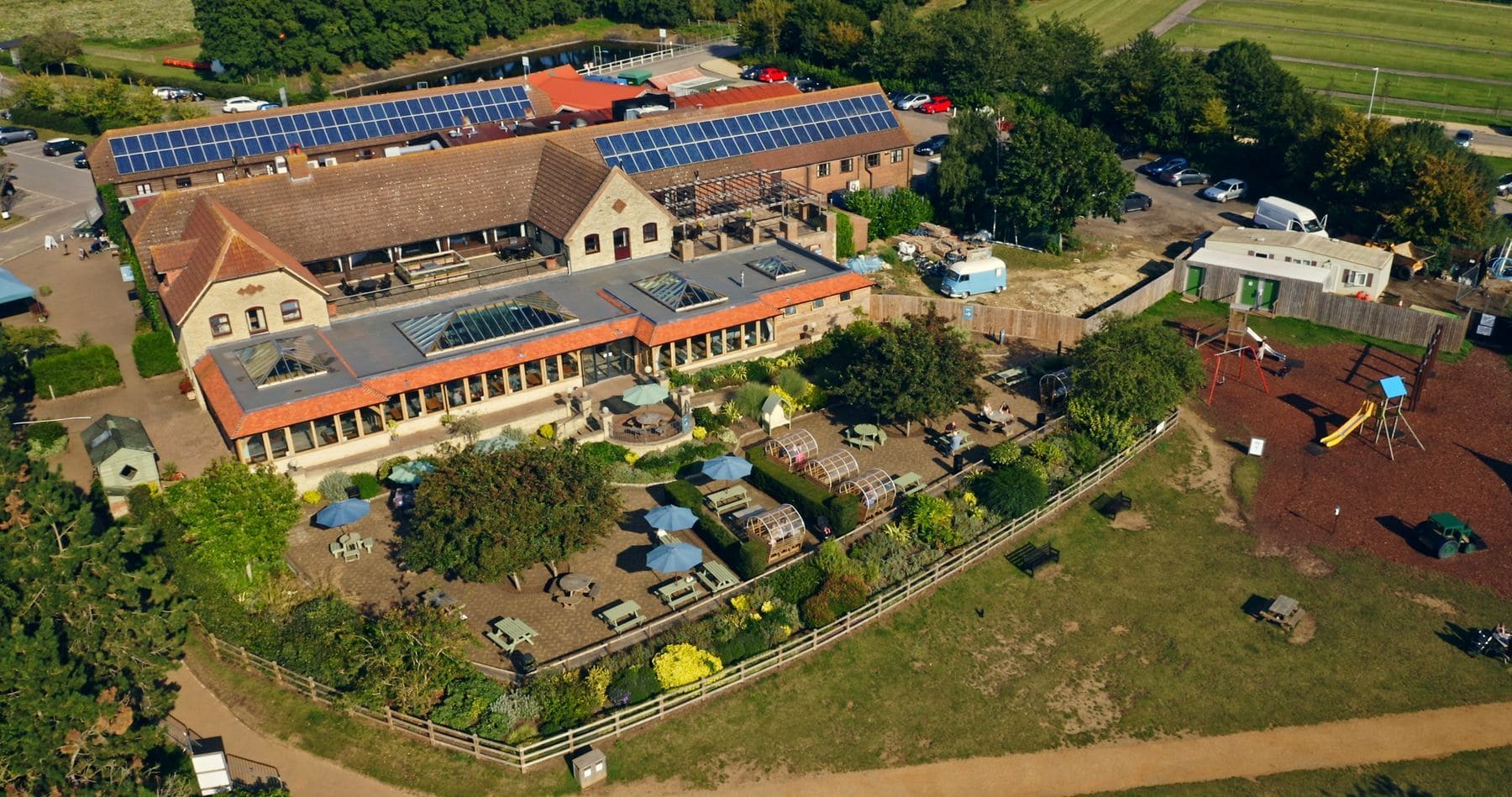 Orangery Restaurant Extension for Millets Farm Centre - David Salisbury
