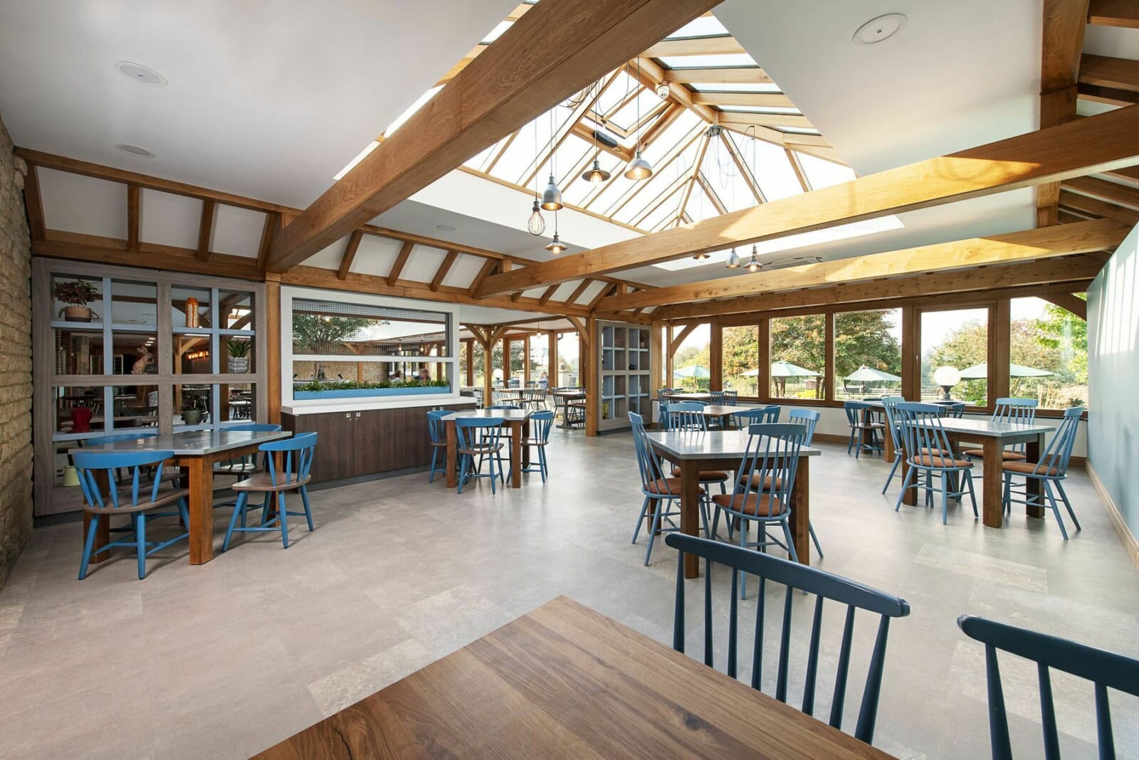 Orangery Restaurant Extension for Millets Farm Centre - David Salisbury