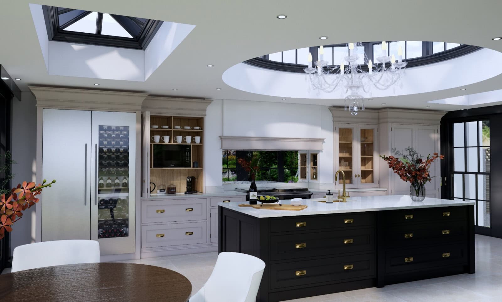 Bespoke Shaker Style Oak Kitchens - David Salisbury